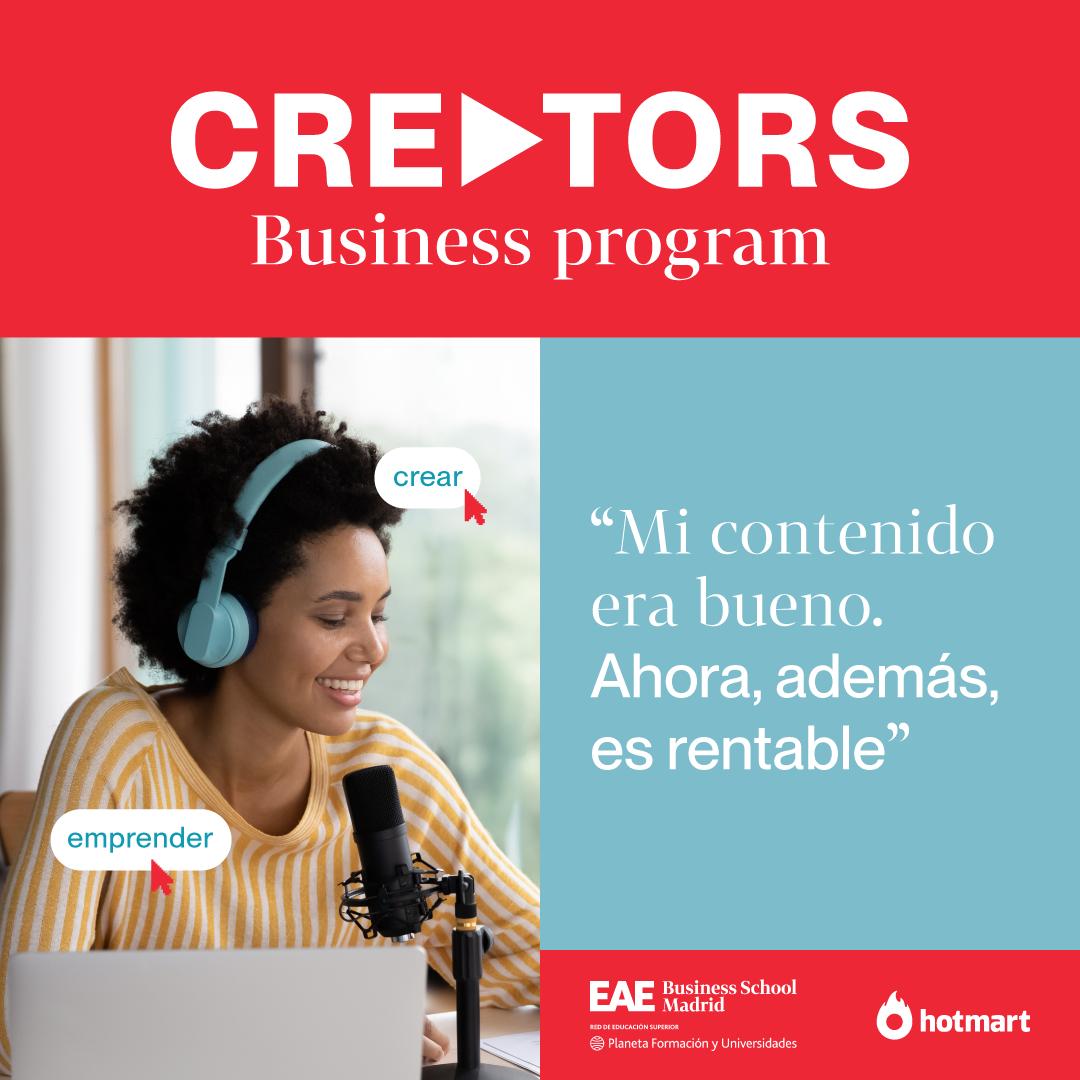 EAE Business School Madrid: el 70% de los alumnos del Creator Business Program lanzará su propio ...